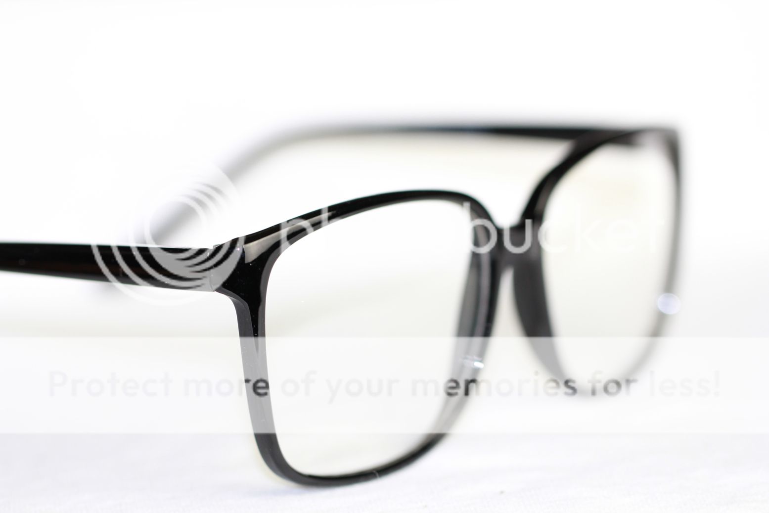 Nerd Clear Lense Glasses Graphic Geek Shades Black Square Oversize Men Women 743 Ebay