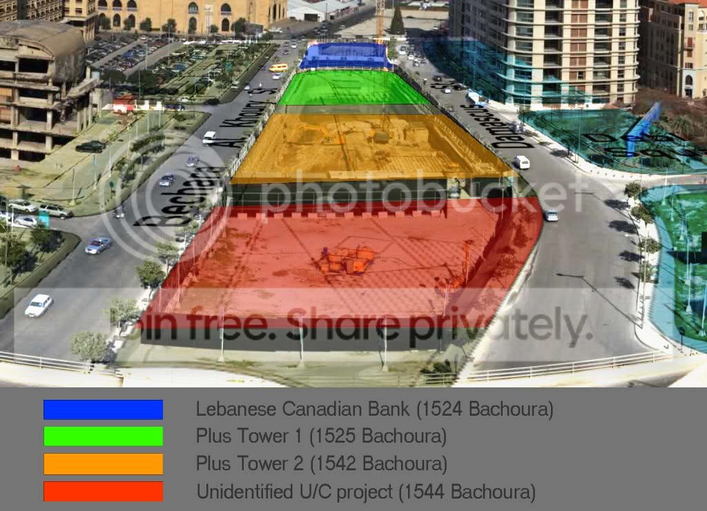 #TOPPED OUT | BCD-Beirut | GC Towers (Formerly Plus Towers) | 15F + 15F ...