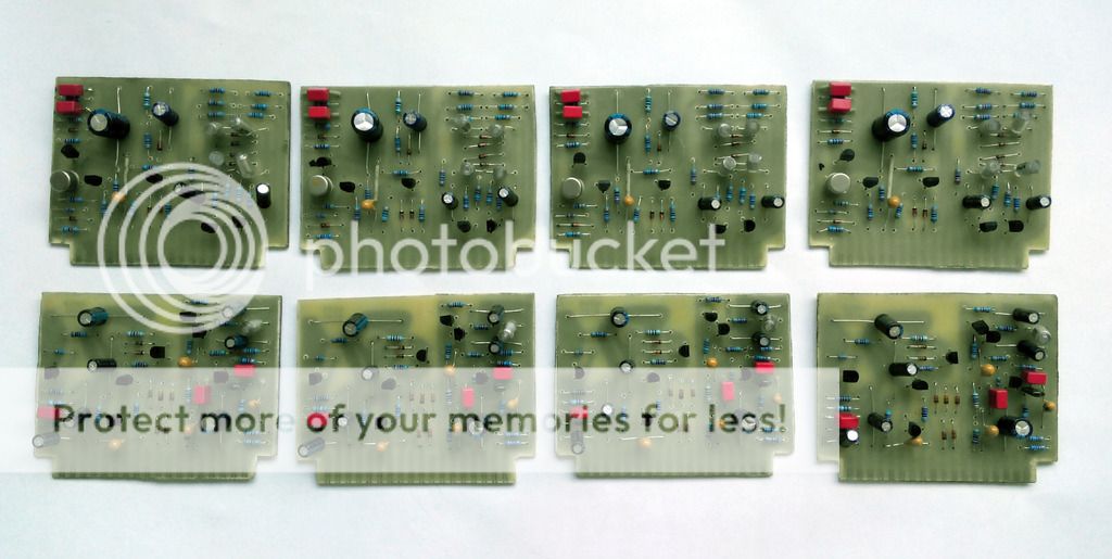 F.S. Lot of 8 Neve cards for the 2254 compressor: Tested. | GroupDIY ...
