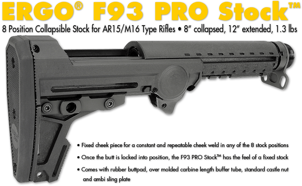 Magpul ACS vs Ergo F93 PRO > Rifles, Uppers, Lowers, Barrels, and more ...